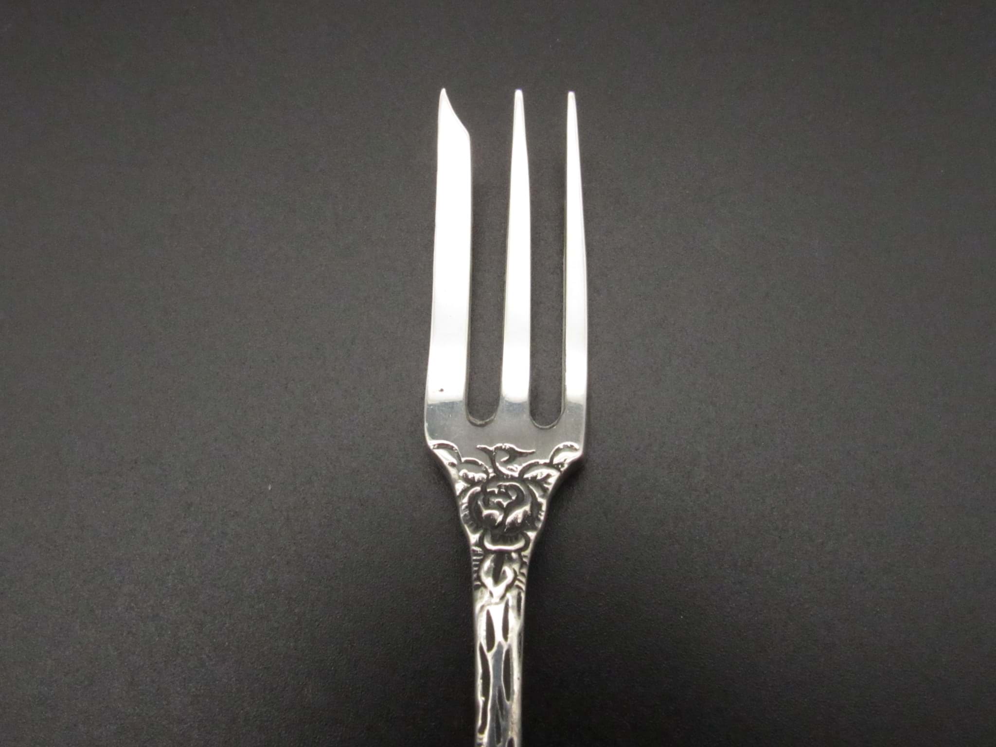 Silber Dessertgabel, Hildesheimer Rose, Christoph Bach★ sofort kaufen bei uns im Onlineshop ...